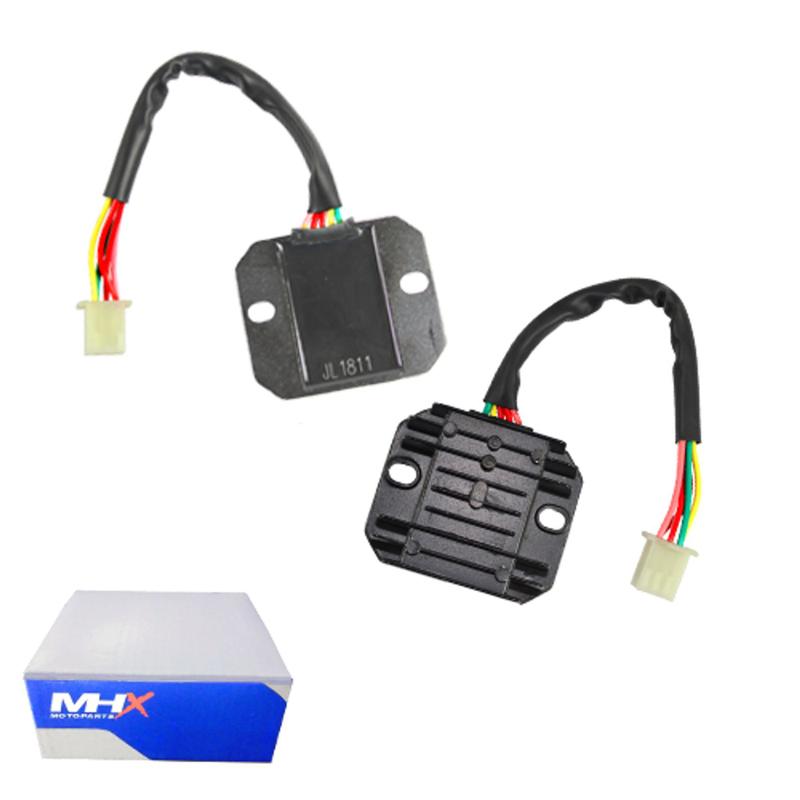 Regulador voltagem - shineray phoenix50 12/jet50 14- - MHX - Regulador ...