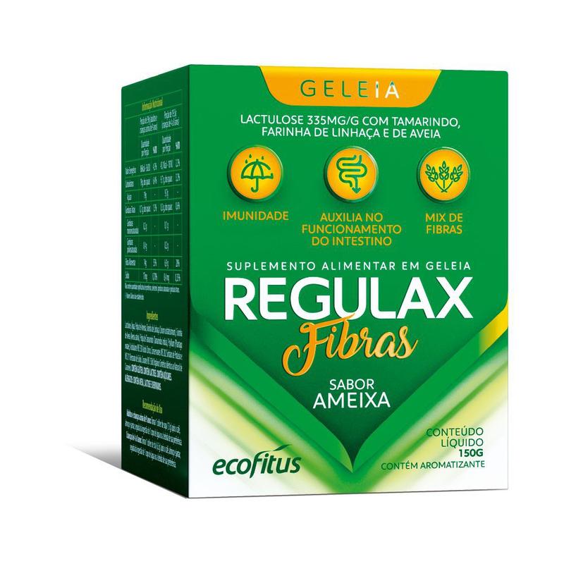 Regulax Fibras Sabor Ameixa - 150g - Ecofitus - Fibras Alimentares ...