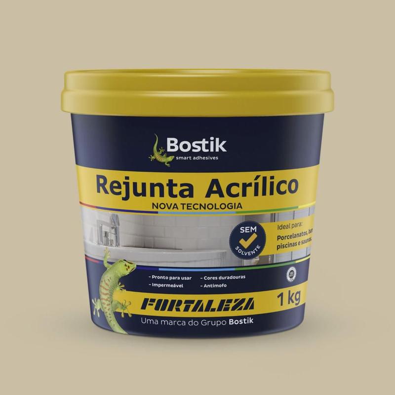 Rejunte Acrílico Impermeável 1Kg Palha Trigal Fortaleza - Rejunte ...