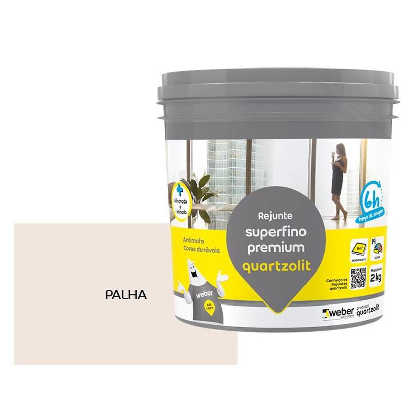 Rejunte Superfino Premium Palha Pt 2Kg Quartzolit - Rejunte - Magazine ...