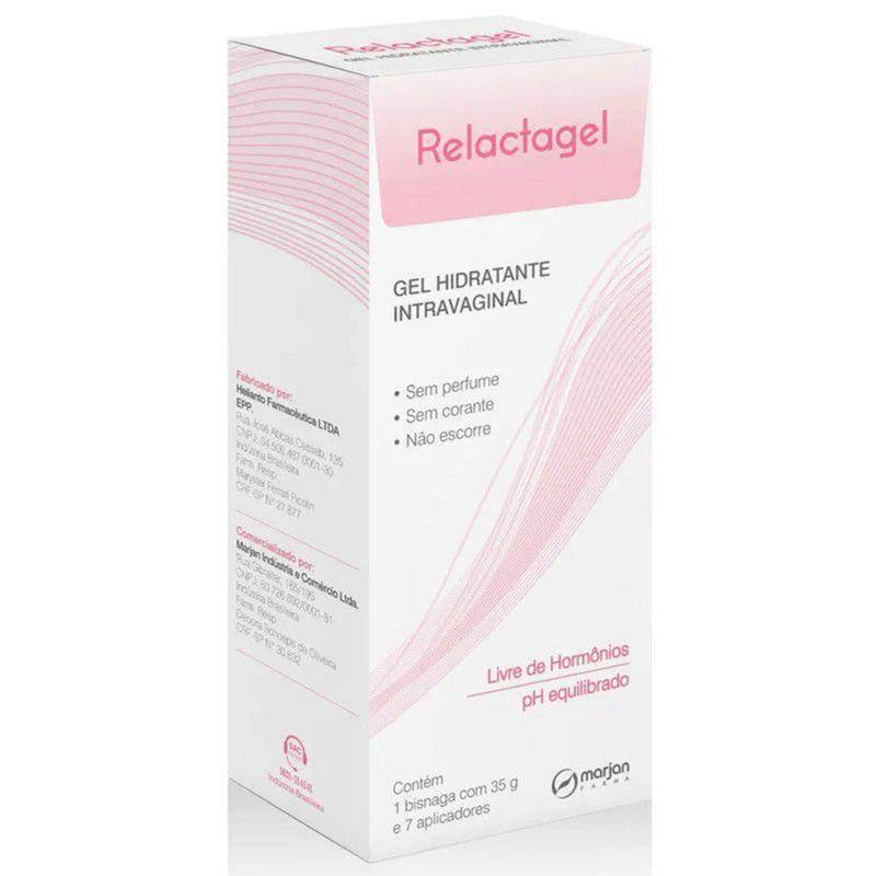 Relactagel Gel Hidra Intimu C/7Aplicadores - Marjan - Cuidados com o ...
