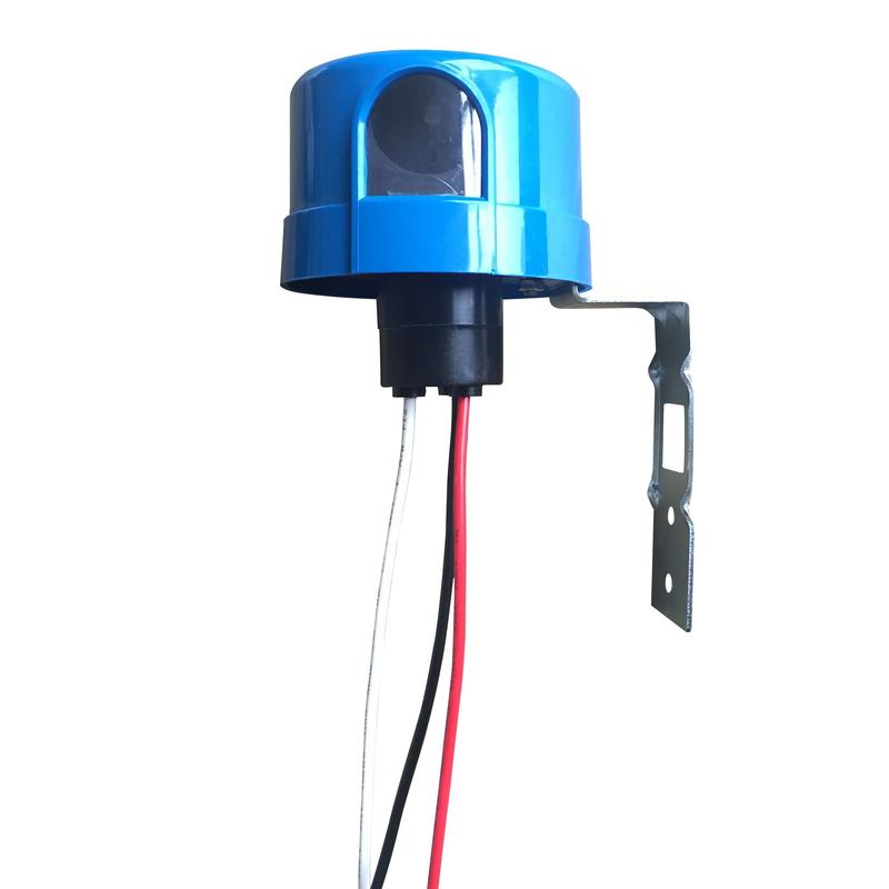 Relé 10A Fotoelétrico Fotocélula Com Janela + Base Bivolt LIGA A NOITE ...