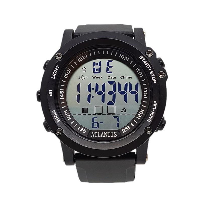 Relógio Atlantis Digital Com Luz Alarme Data Resistente Água - Relógio Masculino - Magazine Luiza