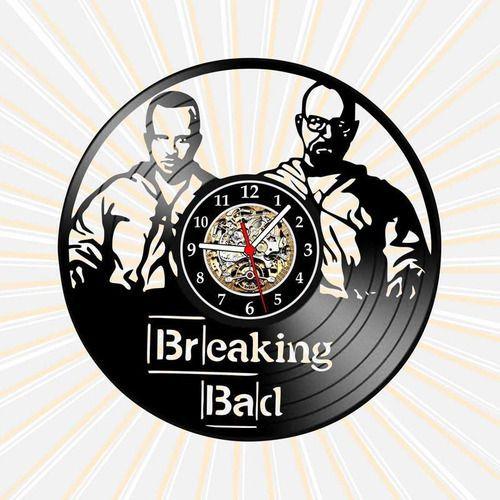 Relógio Breaking Bad Filmes Series Tv Nerd Geek Vinil Lp - LP iLustrado ...