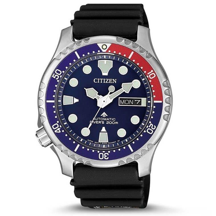 Relógio Citizen Automático Promaster Marine Azul TZ31696A - Relógio ...