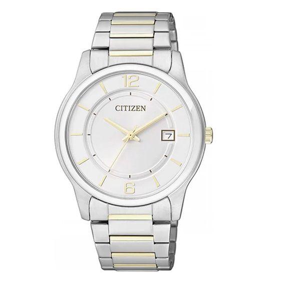 Relógio Citizen Unissex Gents Slim Prateado Bicolor TZ28119B - Relógio ...