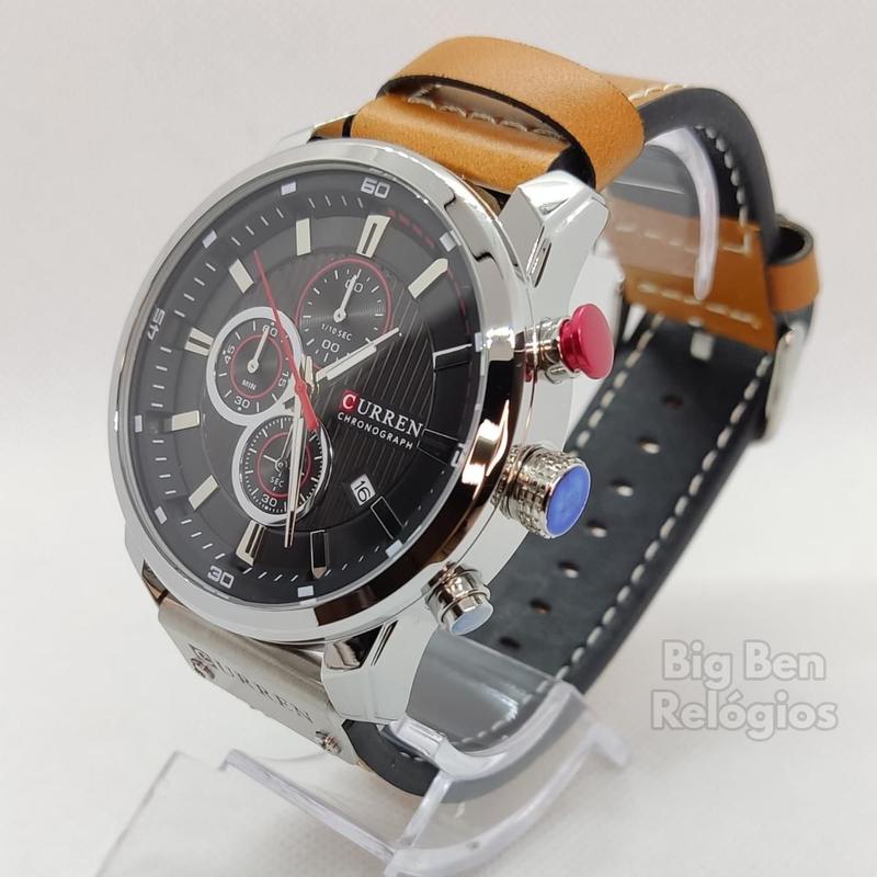 Relógio Curren com cronógrafo funcional - Relógio Masculino - Magazine ...