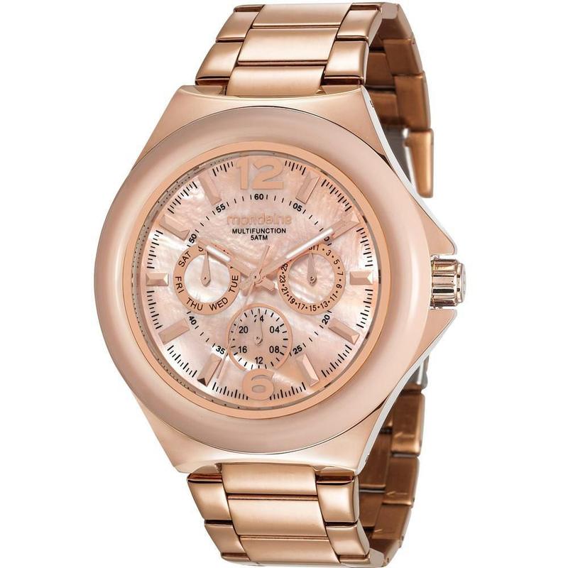 Relógio de Luxo Mondaine Feminino Cronógrafo Analógico 99366 - Relógio ...