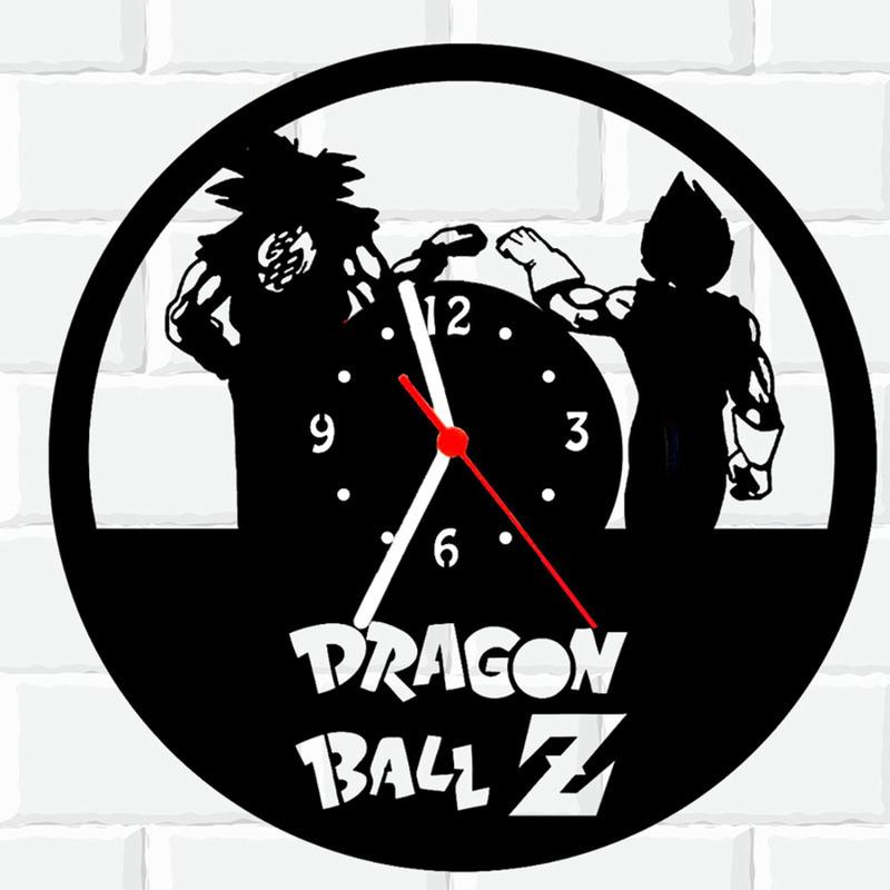 Relógio De Madeira MDF Parede Dragon Ball Desenho 2 - 3D Fantasy ...