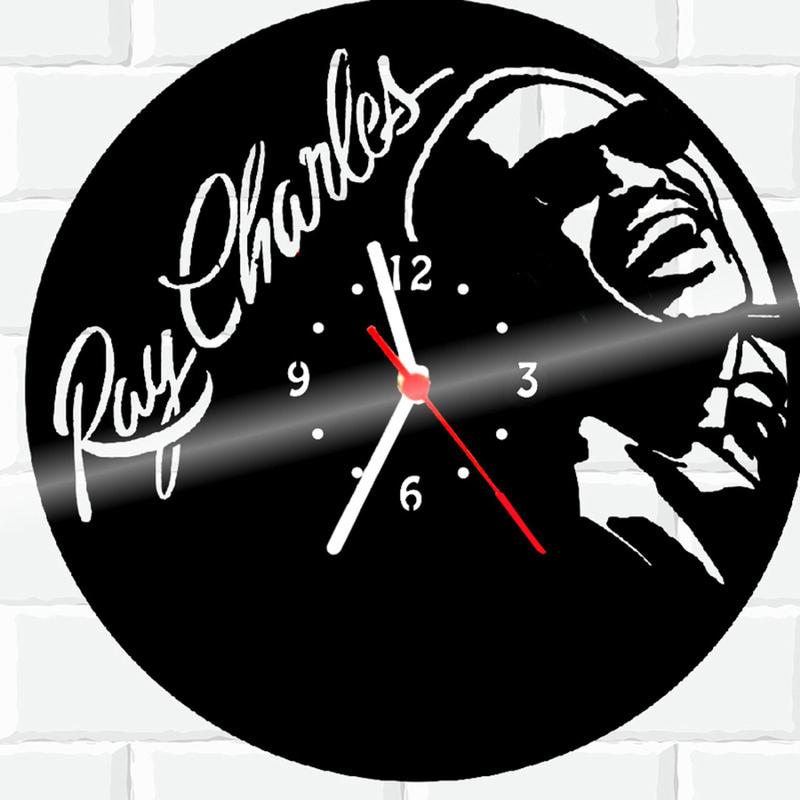 Relógio De Madeira MDF Parede Ray Charles - 3D Fantasy - Relógio ...