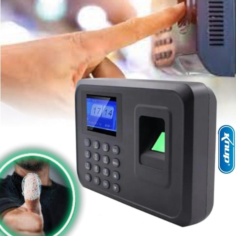 Relógio de Ponto Biométrico Impressão Digital com Controle de Entrada ...