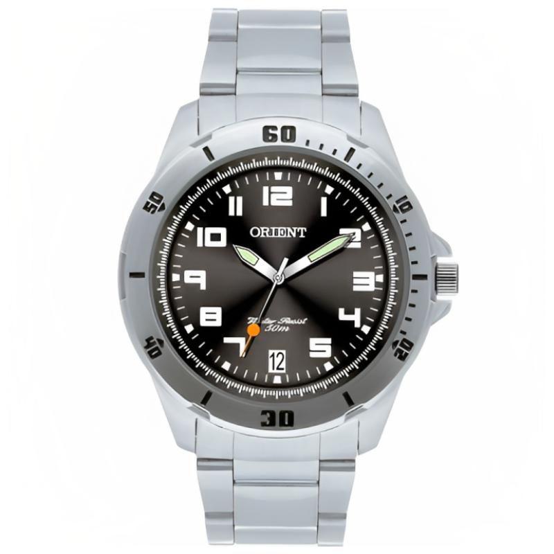 Relógio De Pulso Orient Masculino Prata Mbss1155a - Technos - Relógio ...