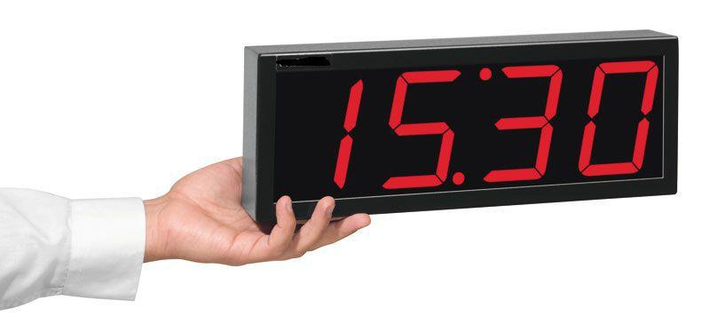 Relógio Digital De Parede 4 Dígitos Rdi-1M / 40 Mts Visibilidade - Pro ...
