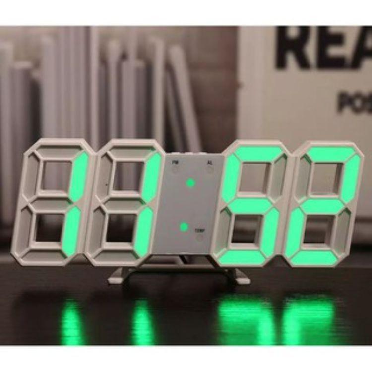 Relógio digital para mesa e parede led - chen - Relógio / Despertador de Mesa - Magazine Luiza