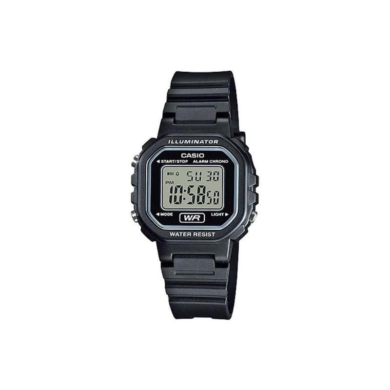 Relógio Feminino Casio Preto Quadrado Pequeno Digital - Relógio ...