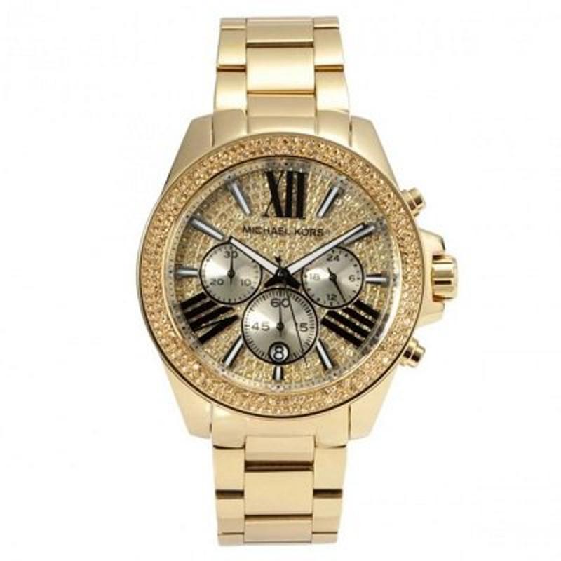 Relógio Feminino MK6095 Dourado Nota Fiscal - Relógio Feminino ...