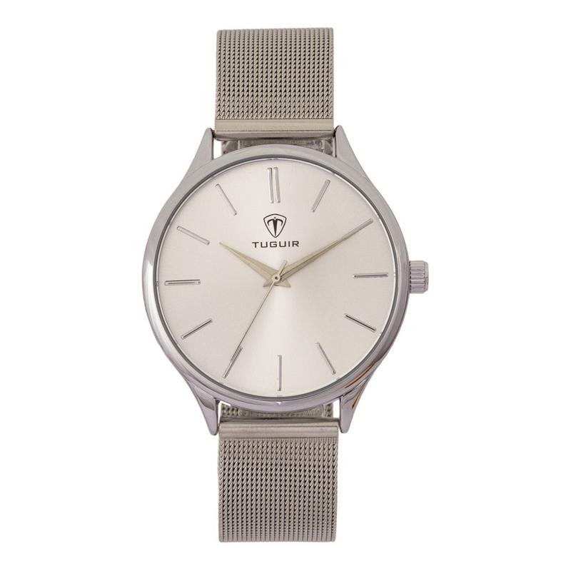 Relógio Feminino Tuguir Analógico TG135 - Prata - Relógio Feminino ...