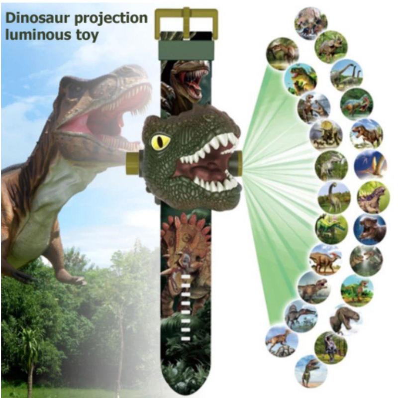Relógio Infantil Dinossauro 3D com Projetor de 24 Imagens - JC Shop ...