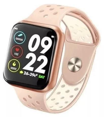 Relógio Inteligente F8 Smartwatch Recebe E Faz Ligação Rosé - - 01SMART ...