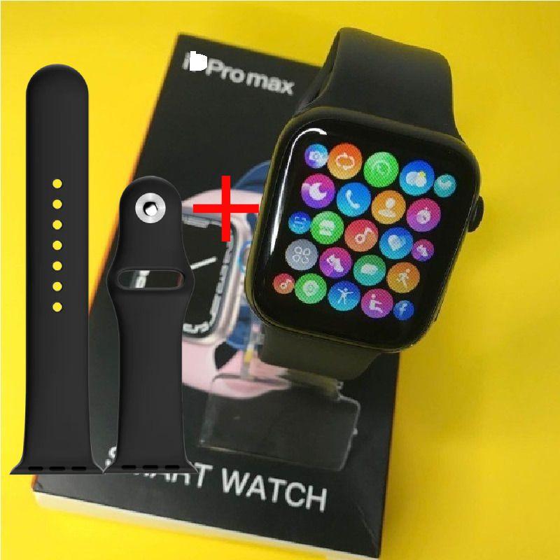 Relógio Inteligente Iwo 13 Lite Series 7 44m + 2 Pulseira, Tela Full ...