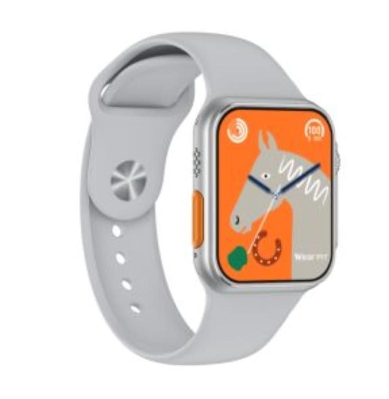 Relógio Inteligente Smartwatch Gs8 Ultra Series 8 Nfc Siri - Prata ...