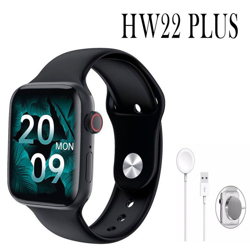 Relógio Inteligente Smartwatch HW22 Plus Android iOS Bluetooth - Smart ...