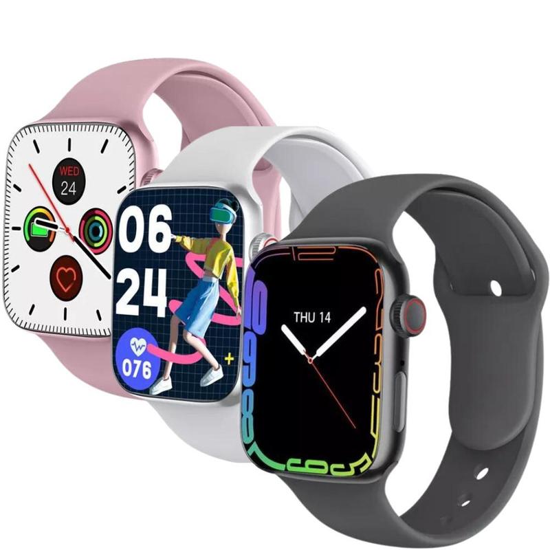 Relógio Inteligente SmartWatch s8 pró série 7 Troca Pulseira Ligações ...