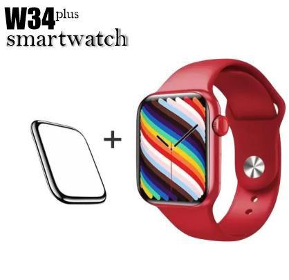 Relógio Inteligente SmartWatch W34 / pelicula - Smartwatch e Acessórios ...