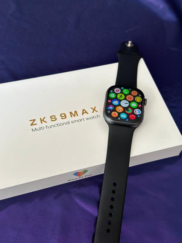 Relógio inteligente SmartwatchZK S9MAX COM 3 BOTÕES,TELA NÍVEL AMOLED E CPU DUAL CORE ...