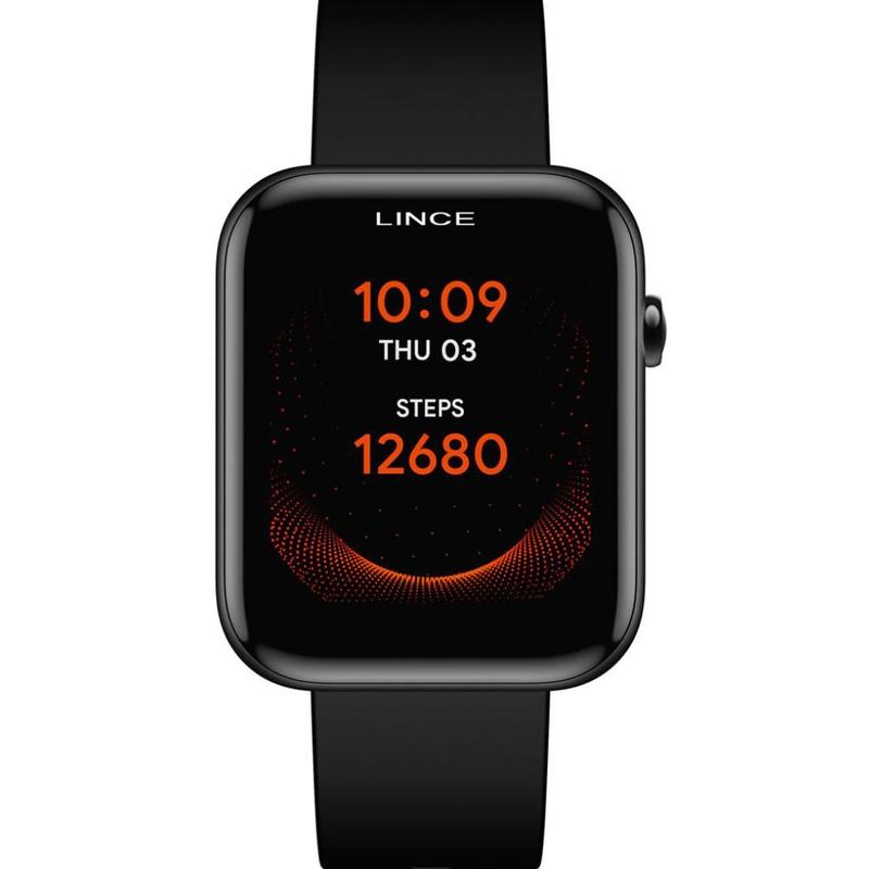 Relógio Lince Smart Ticwatch Preto Fitness Academia - Smartwatch e ...