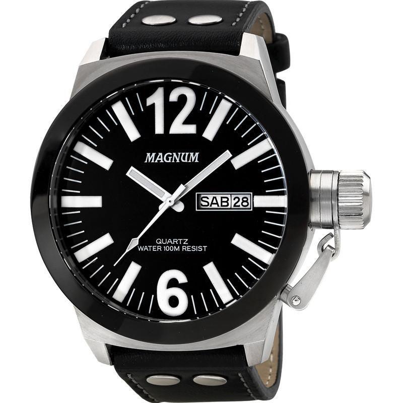 Relógio Magnum Masculino Preto MA31533T - Relógio Masculino - Magazine ...