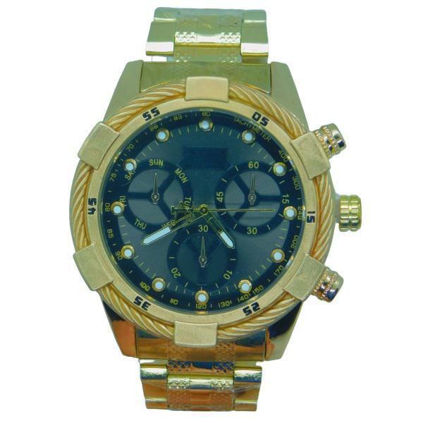 Relógio Masculino Ostentação Luxo Grande e Pesado Mais Caixa - RX ...