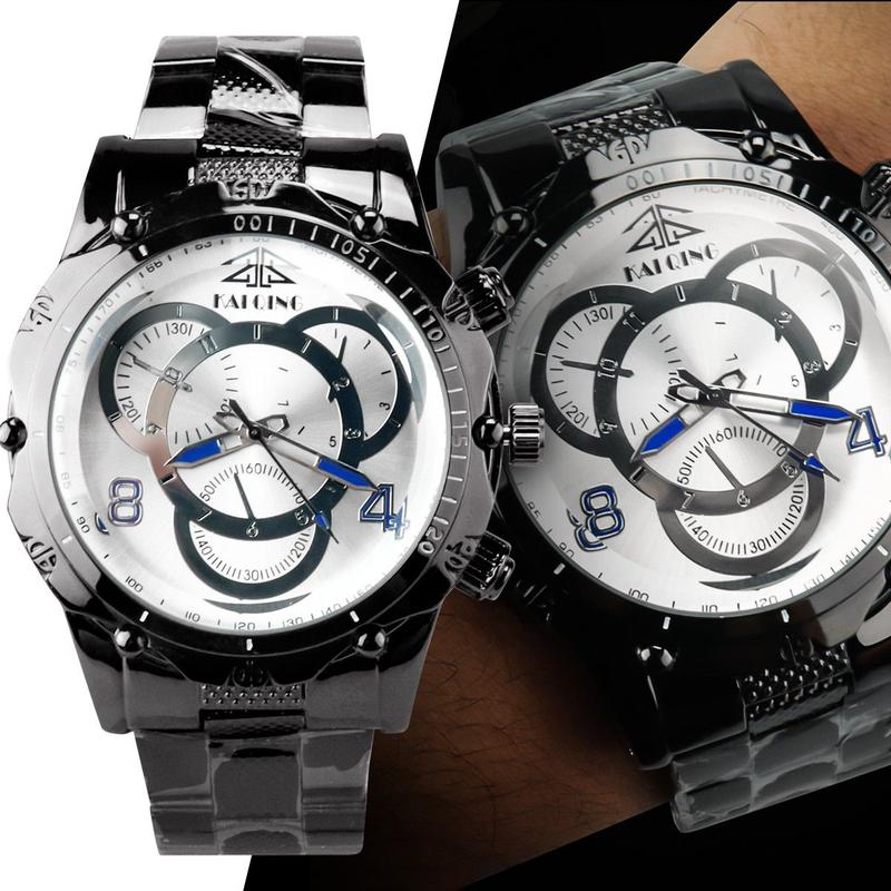 Relógio Masculino prova agua aço envio 24h luxo - Orizom - Relógio ...