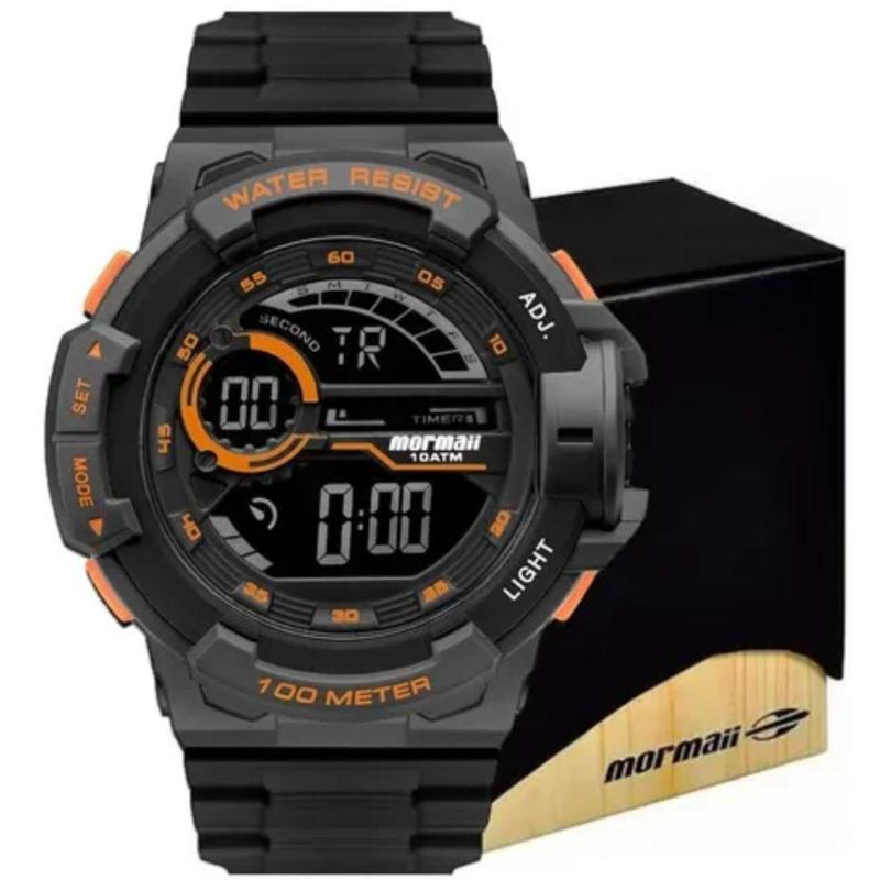 Rel gio Mormaii Masculino Surf Prova D gua 100 Metros 10Atm Rel gio