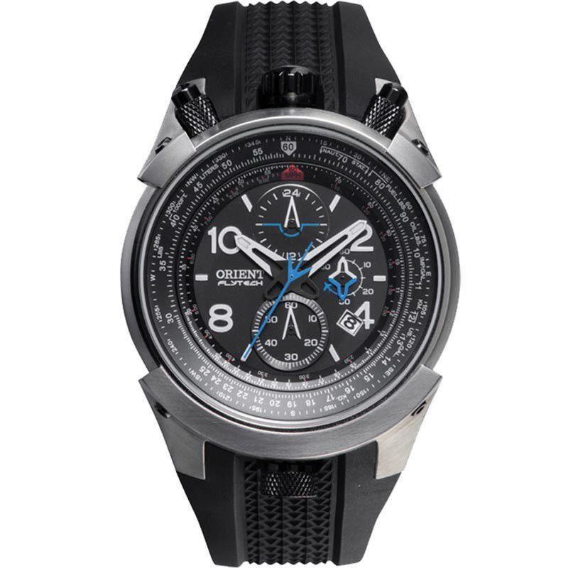 Relógio Orient Flytech Mbtpc003 Titanium Chronograph - Relógio ...