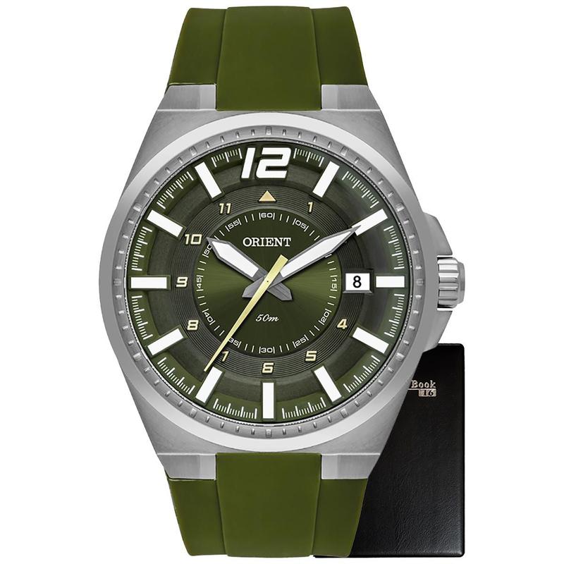 Relógio Orient Masculino Pulseira Silicone Militar Mbsp1034 - Relógio ...