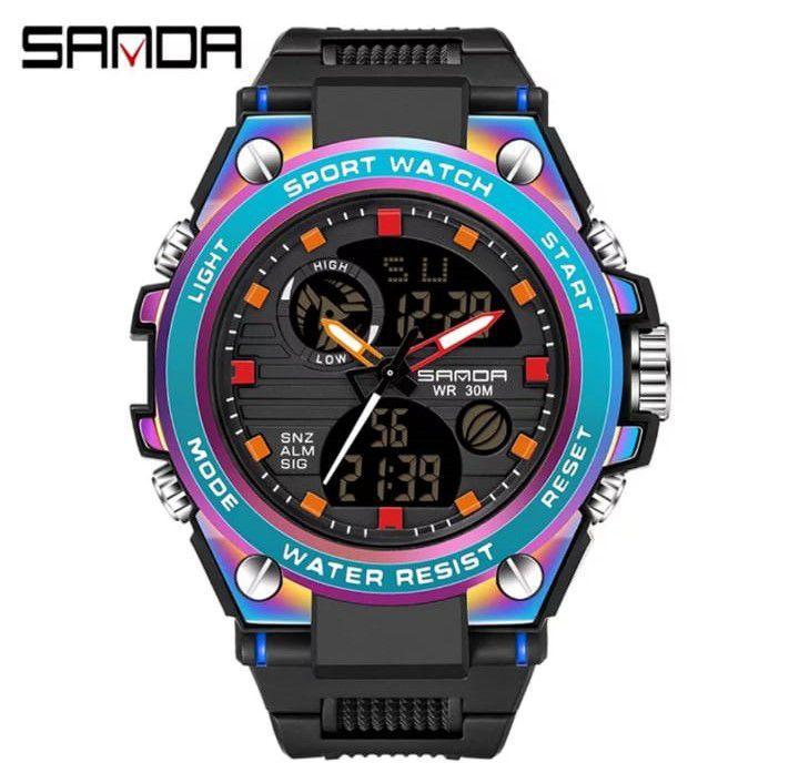 Relógio sanda colecção iridescence colors 2022 modelo 739 blue purple ...