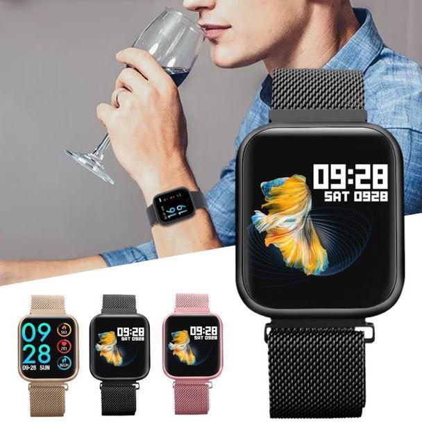 Relógio Smart Watch P70 - Batimento Cardíaco - Duas Pulseiras Incluídas ...