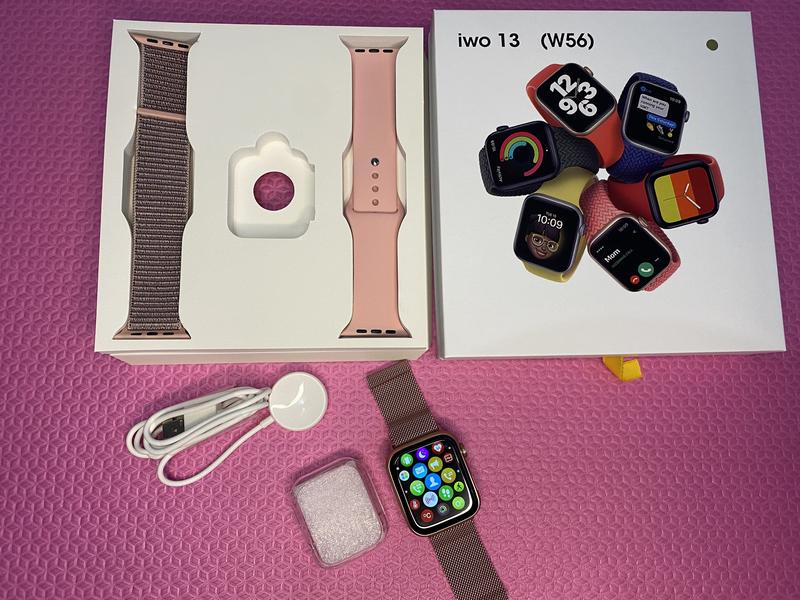 Relógio Smartwatch 13 W56 2021 Foto na Tela Pulseira Extra/Case ...