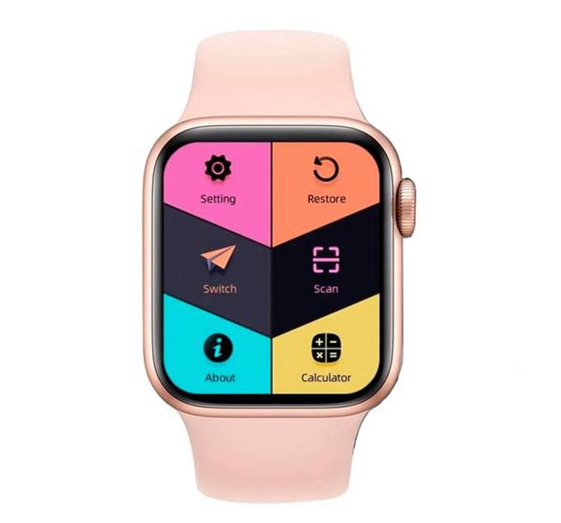 Relógio Smartwatch Ak99 Rosa Coloca Foto Conecta Fone Bluetooth - VGM - Smartwatch e Acessórios ...