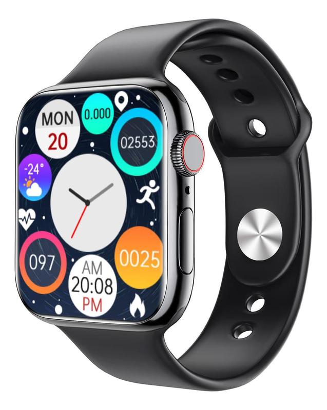 Relógio Smartwatch Digital Novo Lançamento SW9 Preto - Duas Pulseiras ...