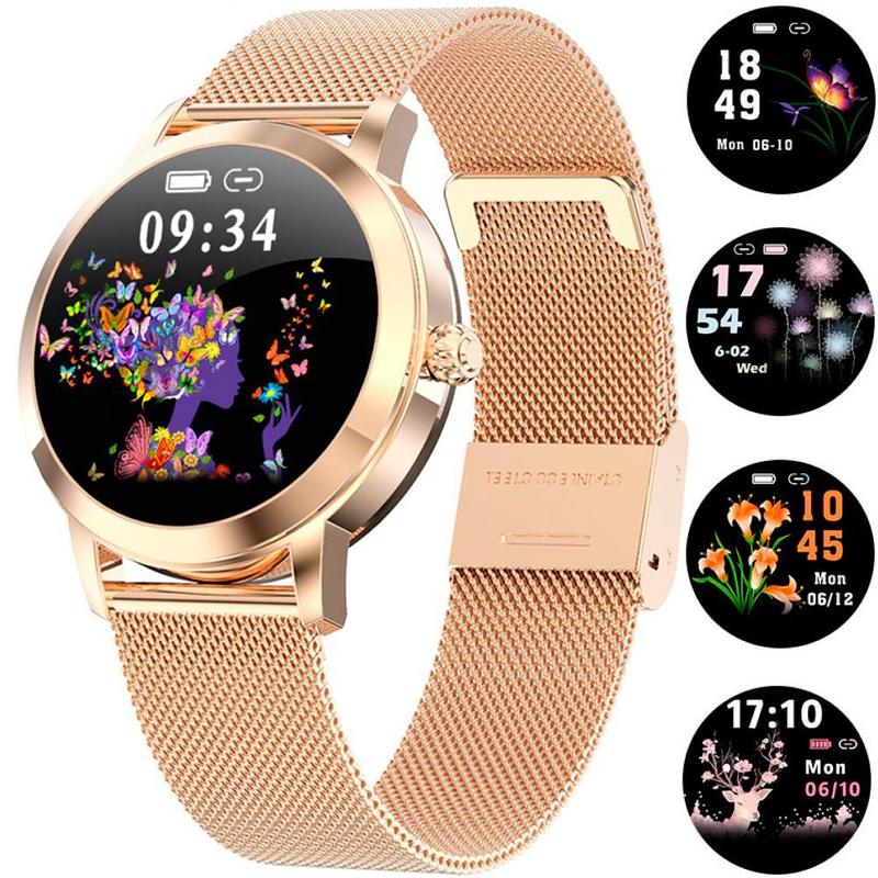 Relógio Smartwatch Feminino Touch Screen Smart Bracelet Butterfly ...
