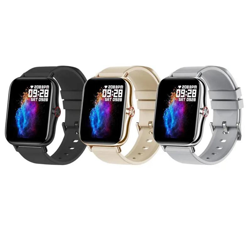 Relogio Smartwatch Frequencia Cardiaca Sono Tomate Mtr 81 Preto ...