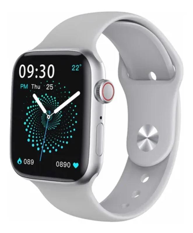 Relogio Smartwatch HW22 Plus Branco Original + Película de Proteção ...