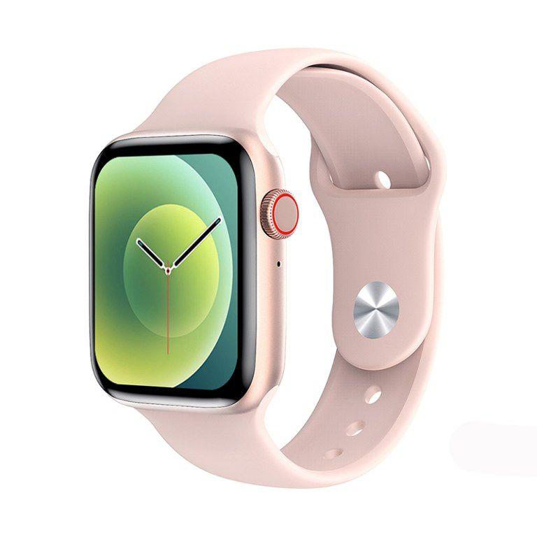 Relogio Smartwatch Inteligente AK76 Serie 6 44mm Android iOS Bluetooth ...