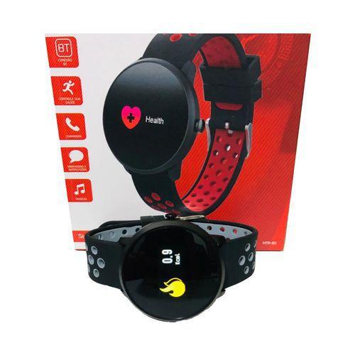 Relogio Smartwatch Inteligente MTR-09 Corrida Batimentos Android/Ios ...