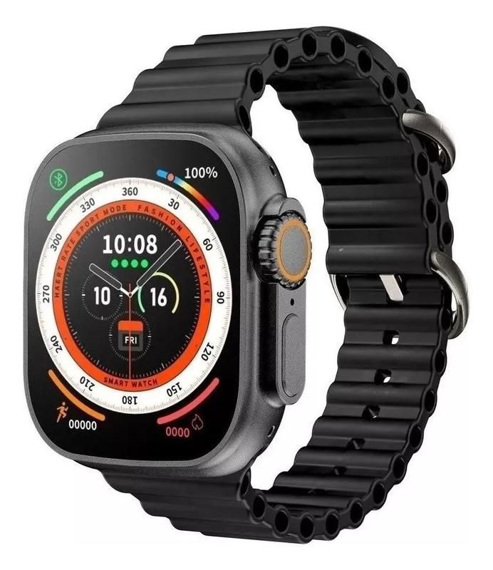 Relogio Smartwatch Inteligente Wk8 Ultra Preto Série 8 Lançamento 2023 ...