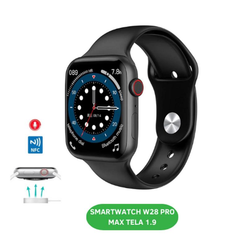 Relógio Smartwatch iwo W28 Pro Série 8 Watch 8 Tela 1.9 Lançamento ...