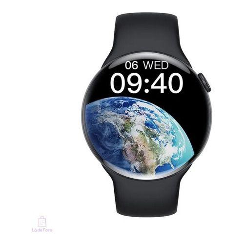 Relógio Smartwatch Masculino E Feminino W8 Pro Redondo Nfc - Dlaysa ...