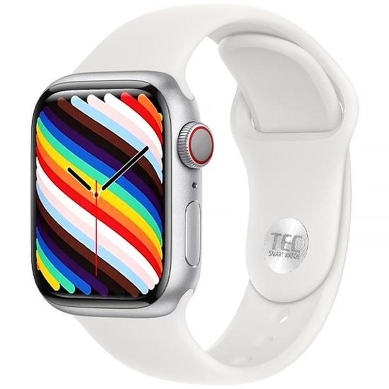 Relógio Smartwatch Teclado W8 Com Bluetooth Prata Branco - Vila Brasil ...